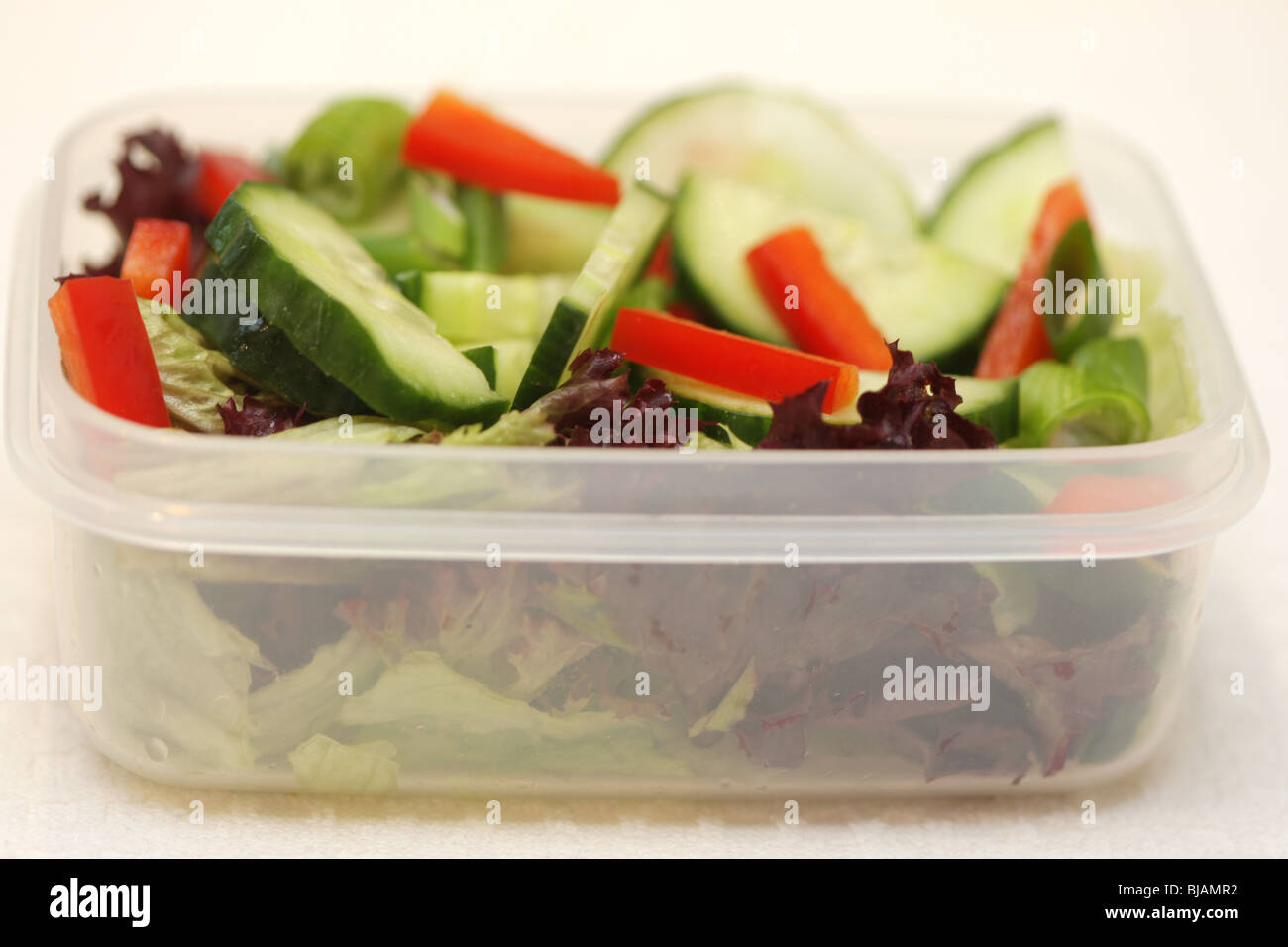 Mixed Salad Lunchbox Stock Photo - Alamy