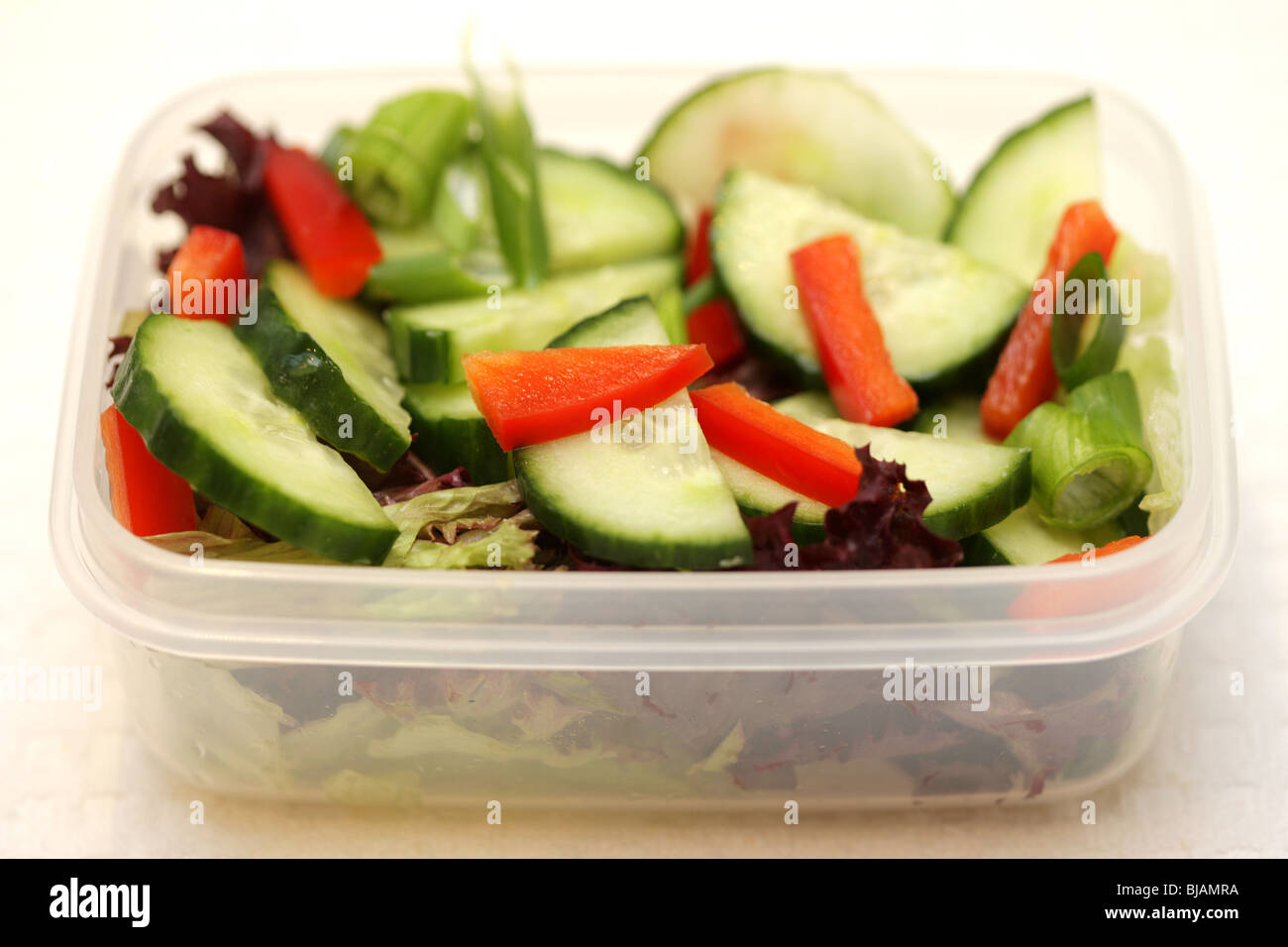 Mixed Salad Lunchbox Stock Photo - Alamy