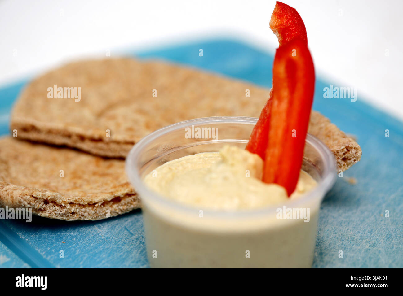 Pitta hummus hi-res stock photography and images - Alamy