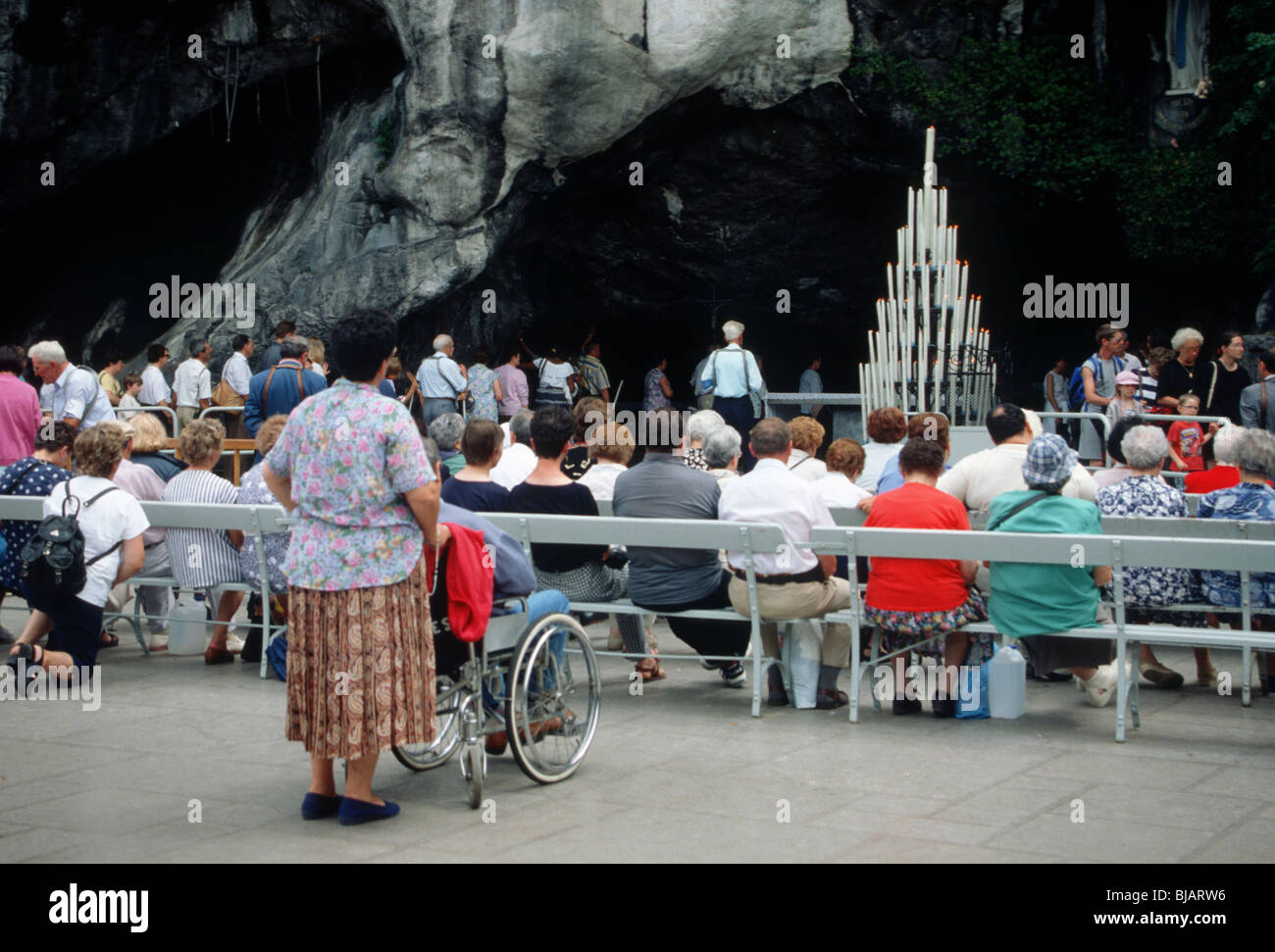 Lourdes Procession Stock Photos & Lourdes Procession Stock Images - Alamy