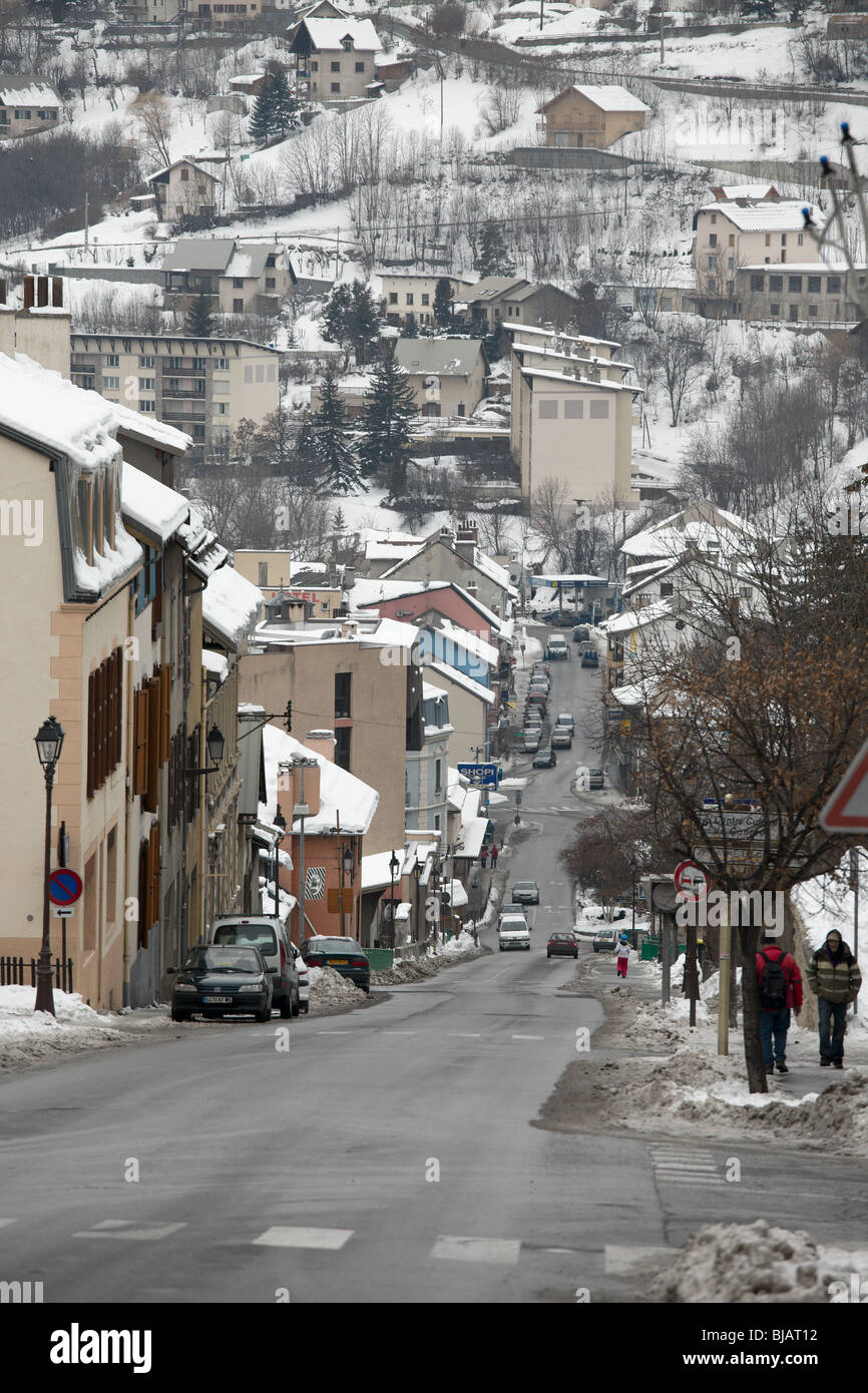 Briancon in winter Stock Photo - Alamy