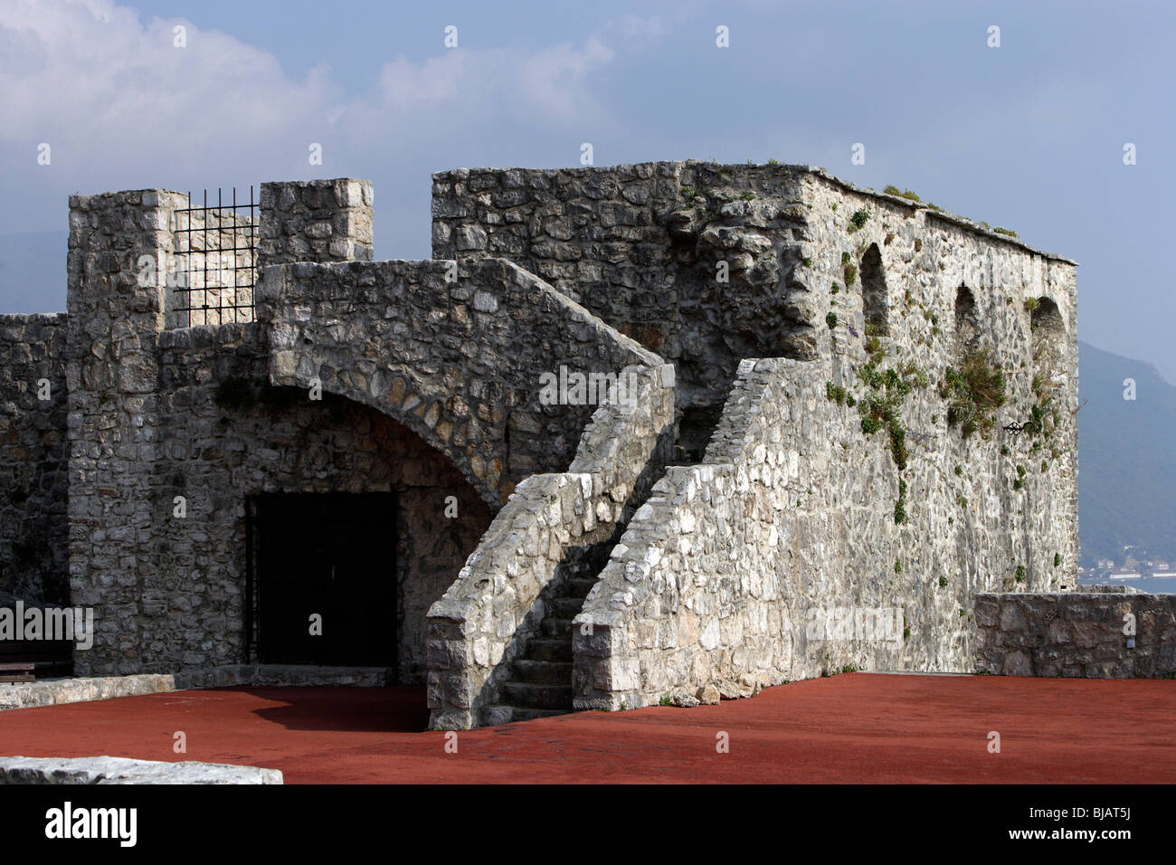 Herceg Novi,Kanli-Kula Fortress,Herceg Novi Bay,Montenegro Stock Photo ...