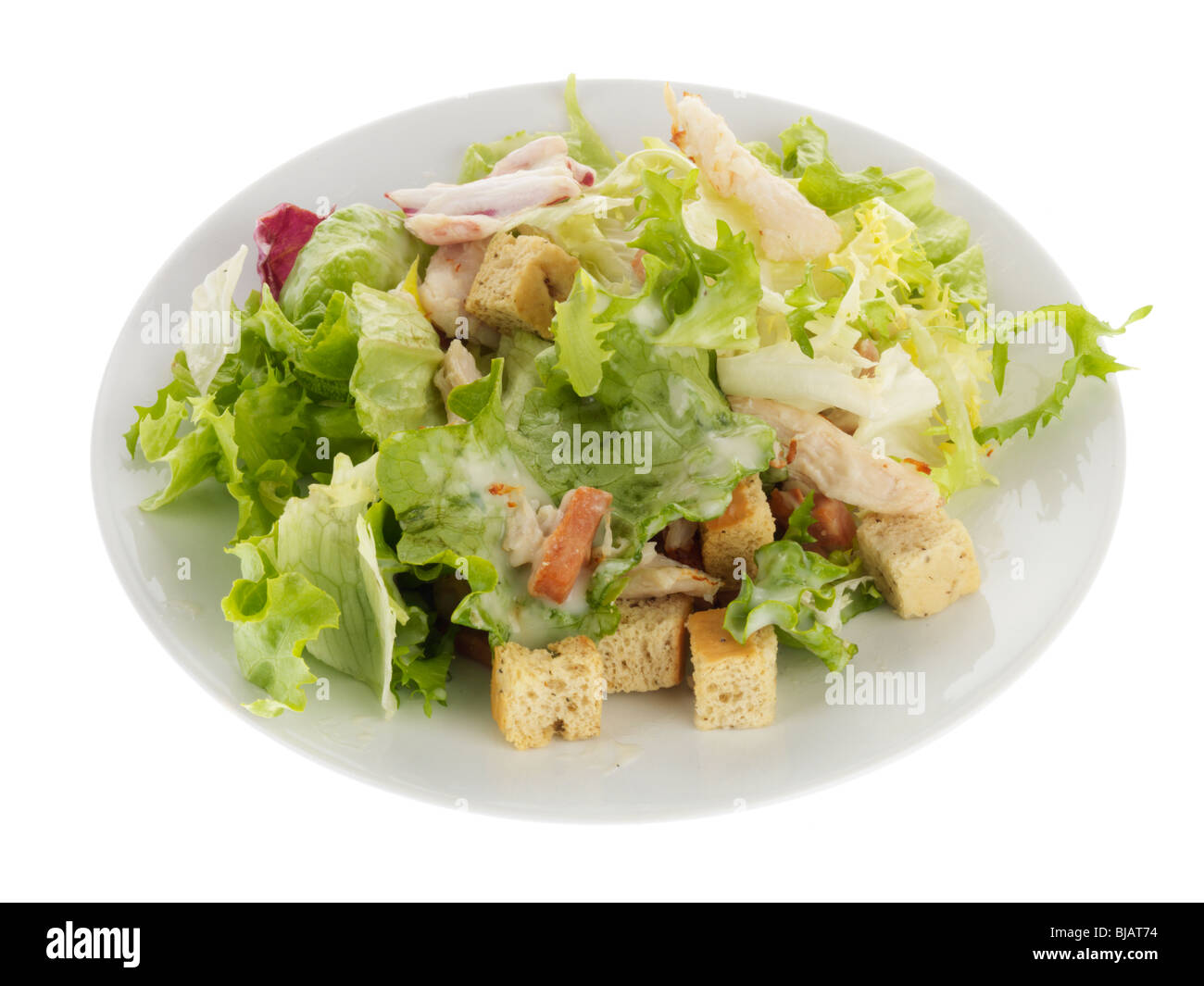 Chicken caesar salad hi-res stock photography and images - Alamy