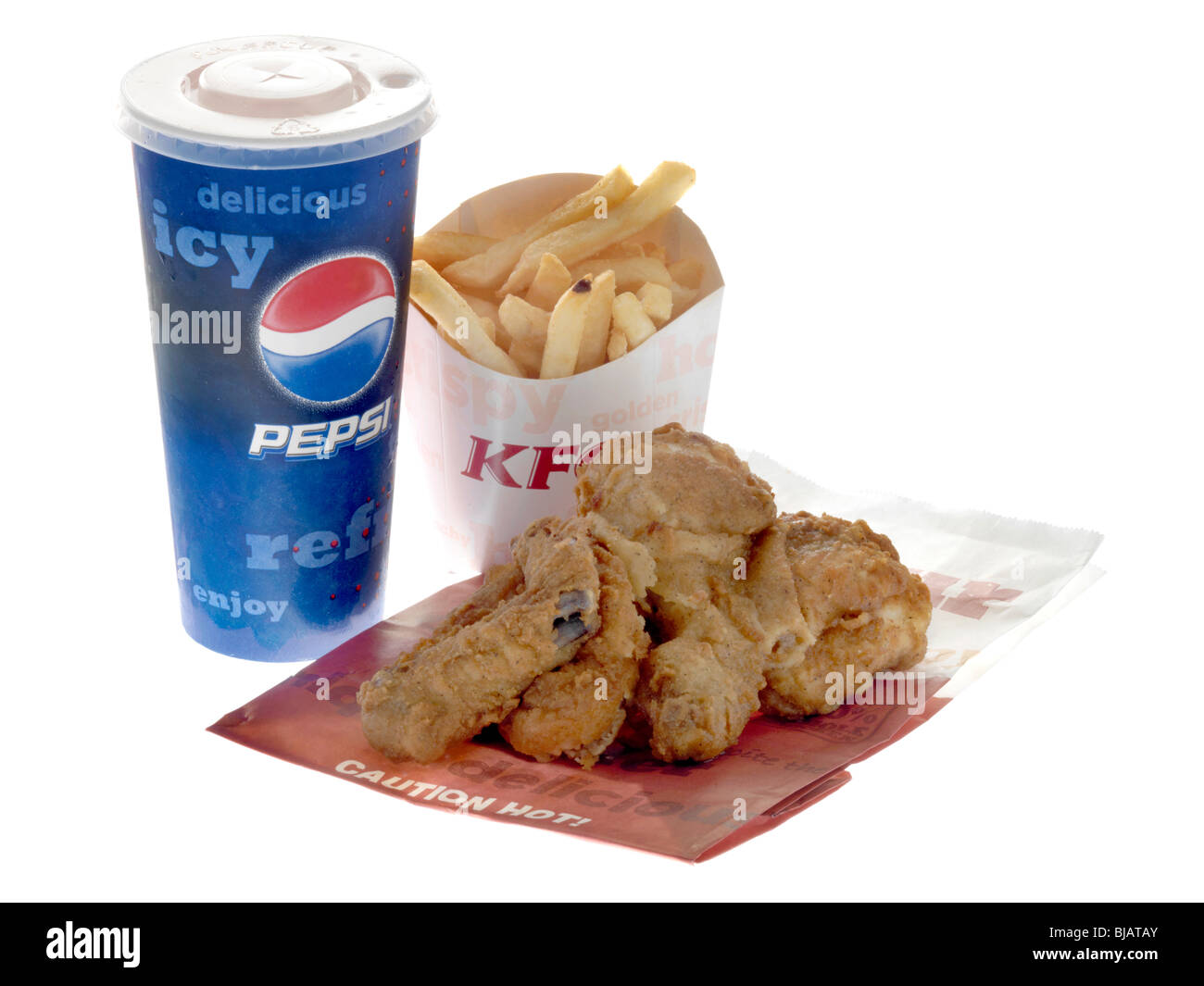 Kfc chicken pieces hi-res stock photography and images - Alamy