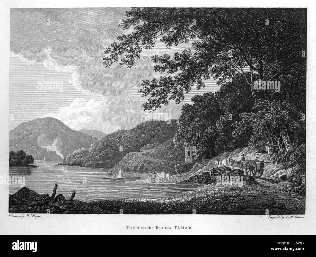 Devon tamar valley england hi-res stock photography and images - Alamy