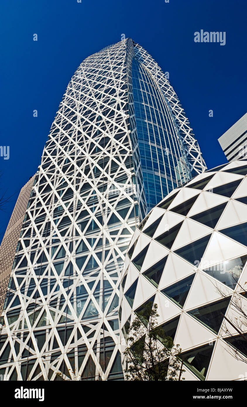 Mode Gakuen Cocoon Tower Kenzo Tange Architect Stock Photo - Alamy