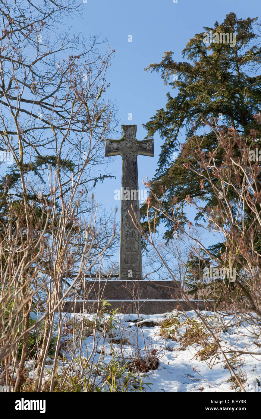 Scottish celtic cross hi-res stock photography and images - Alamy