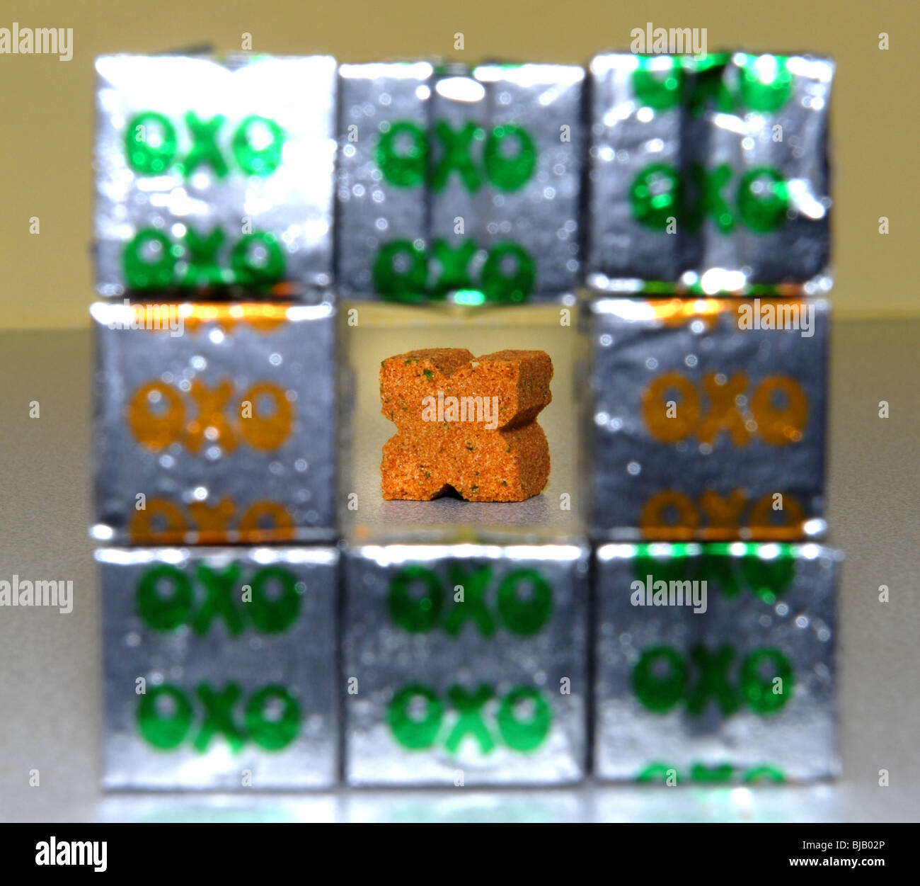 Generic image of Vegetable and Chicken Oxo packaging and branding. A ...