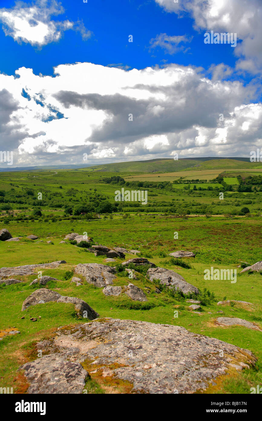 Bonehill rocks dartmoor national park hi-res stock photography and ...