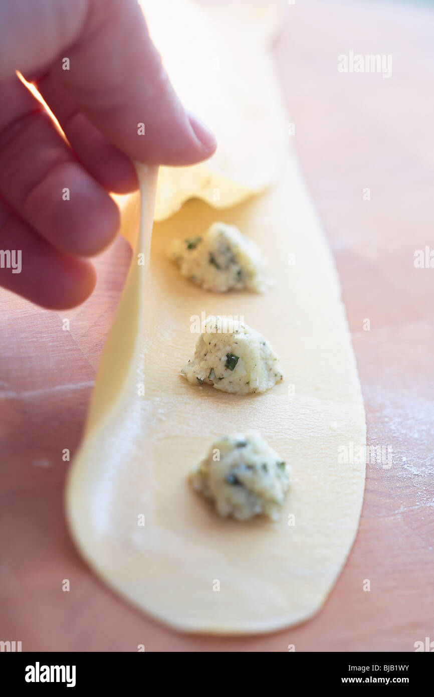 Cheese and herb hi-res stock photography and images - Alamy