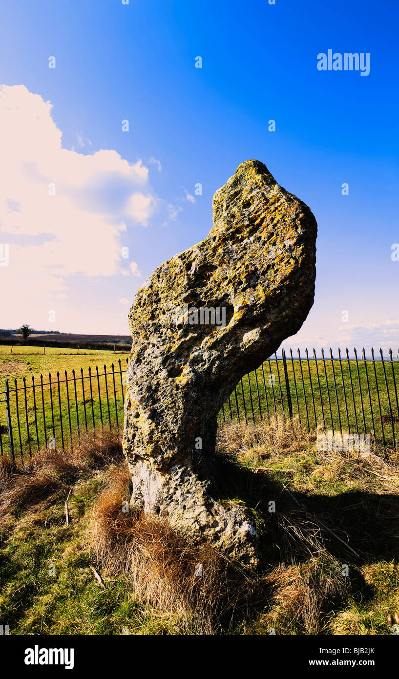 Rollright Stones ancient site Oxfordshire Stock Photo - Alamy