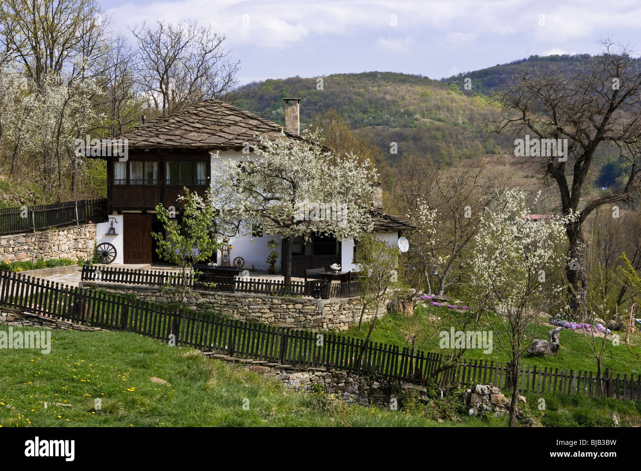Typical balkan bulgarian architecture hi-res stock photography and ...