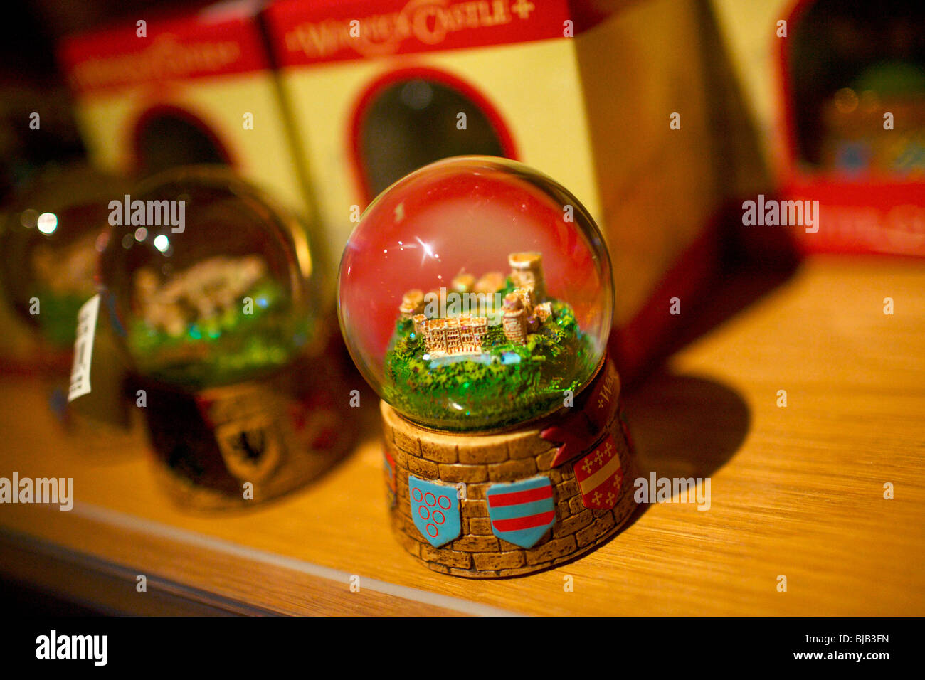 Souvenirs in the gift shop at warwick castle in the UK Stock Photo - Alamy