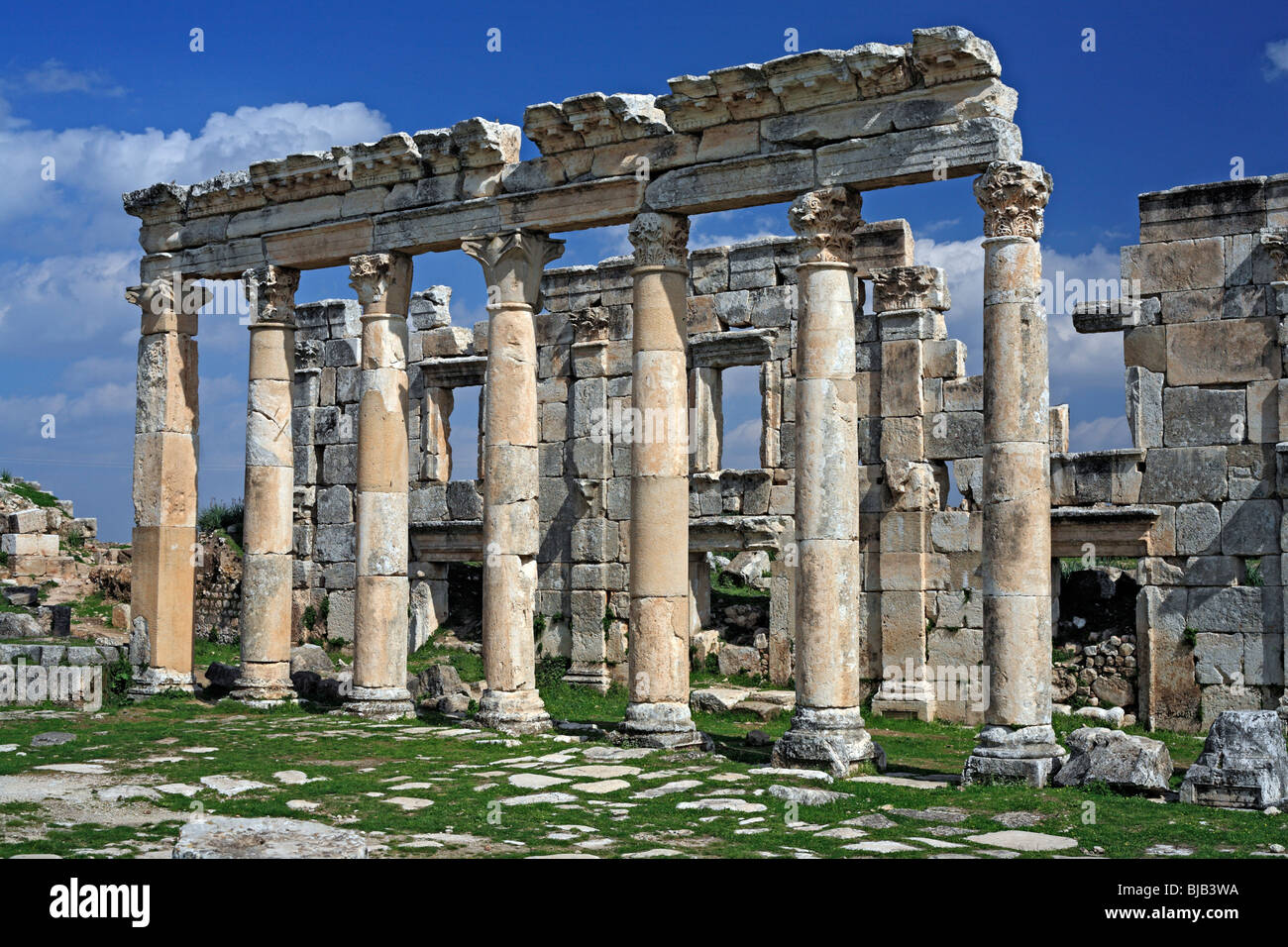 Ancient city Apamea (Apameia, Afamia), Syria Stock Photo - Alamy