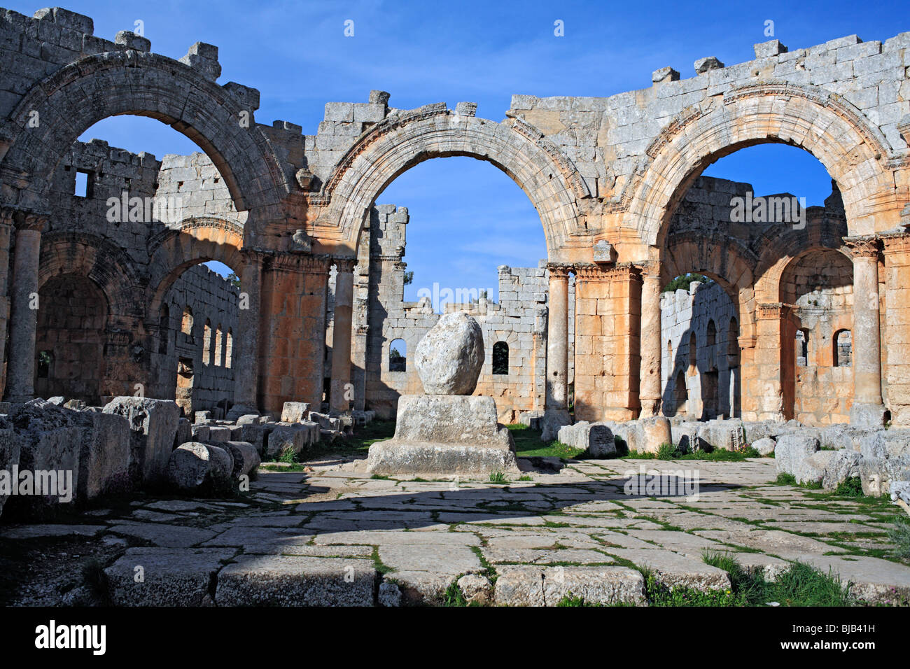 Byzantine church of St. Simeon Stylites (475), Qallat Semaan, Syria ...