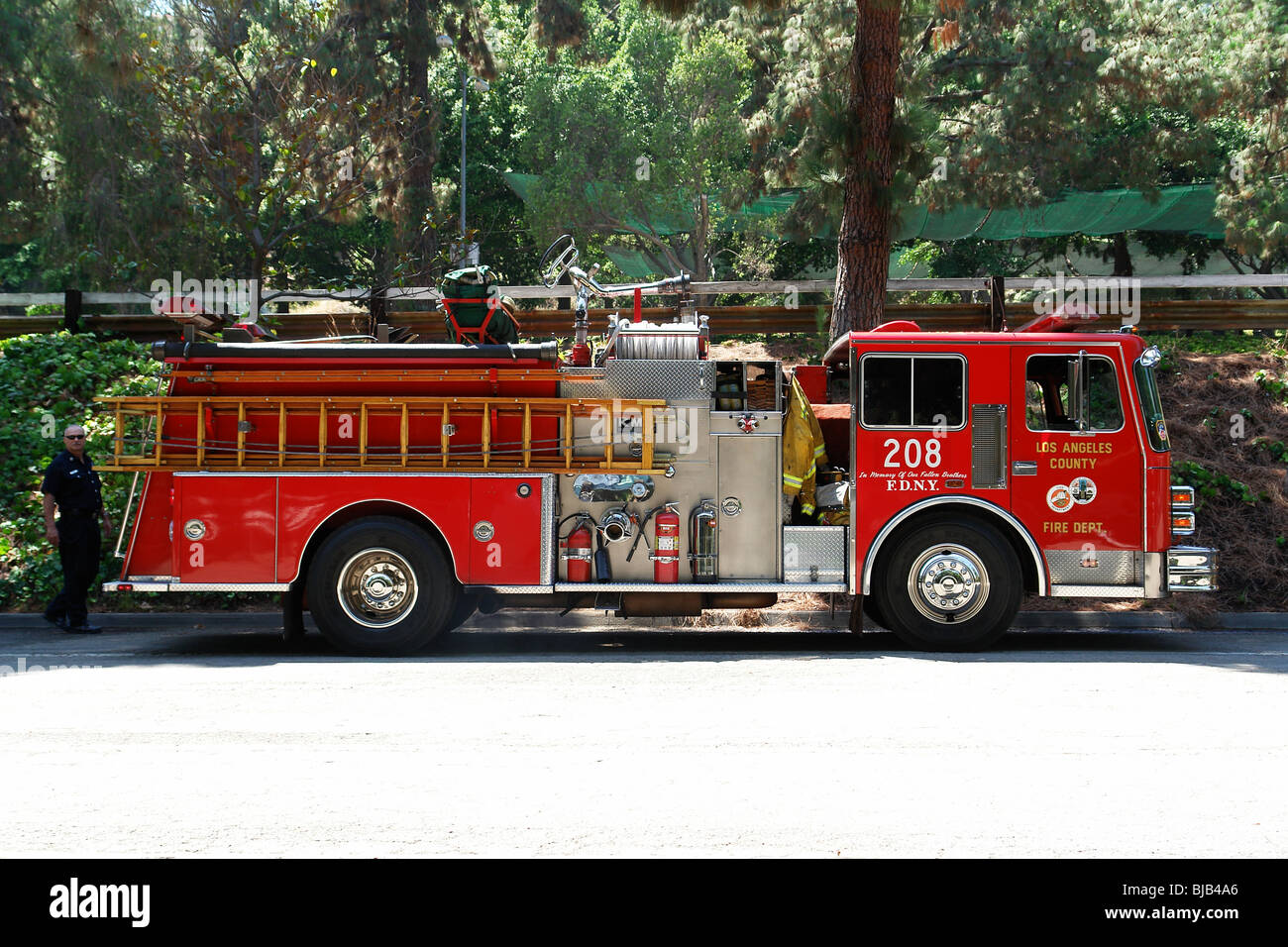 Los Angeles County Fire Truck Stock Photos & Los Angeles County Fire ...