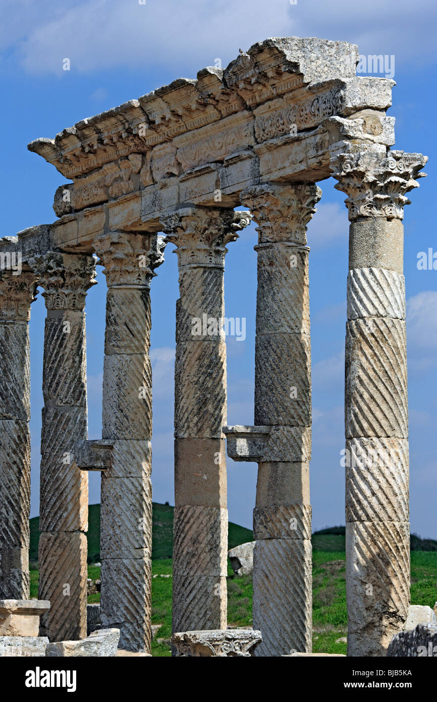 Ancient city Apamea (Apameia, Afamia), Syria Stock Photo - Alamy