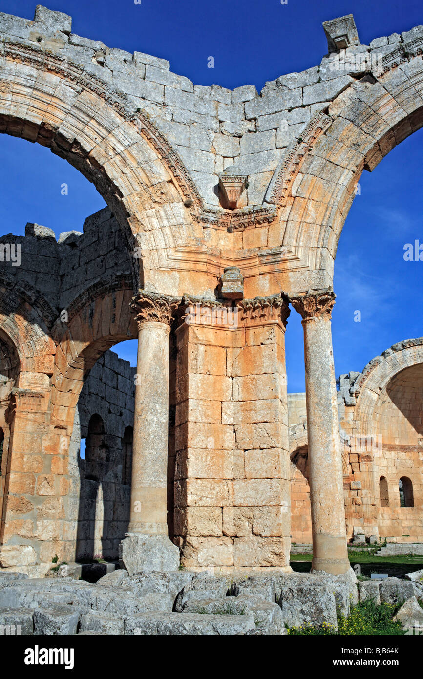 Byzantine church of St. Simeon Stylites (475), Qallat Semaan, Syria ...