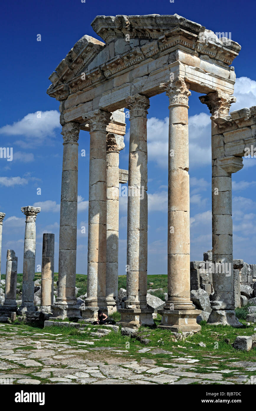 Ancient city Apamea (Apameia, Afamia), Syria Stock Photo - Alamy