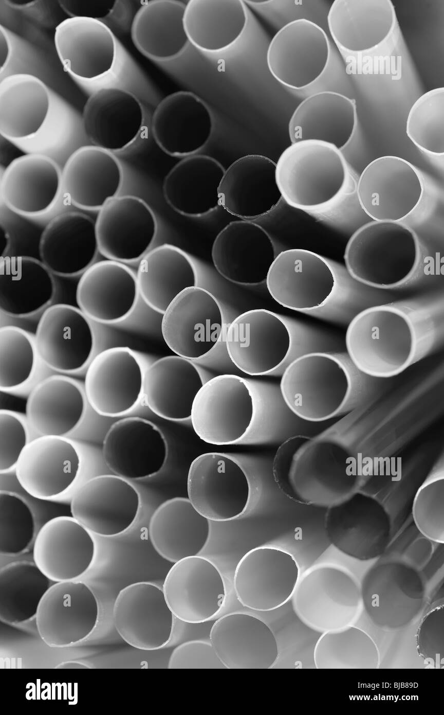 Plastic pile black and white hi-res stock photography and images - Alamy