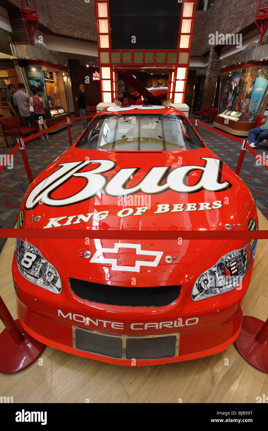Stock car with beer advertisment, St. Louis, USA Stock Photo - Alamy