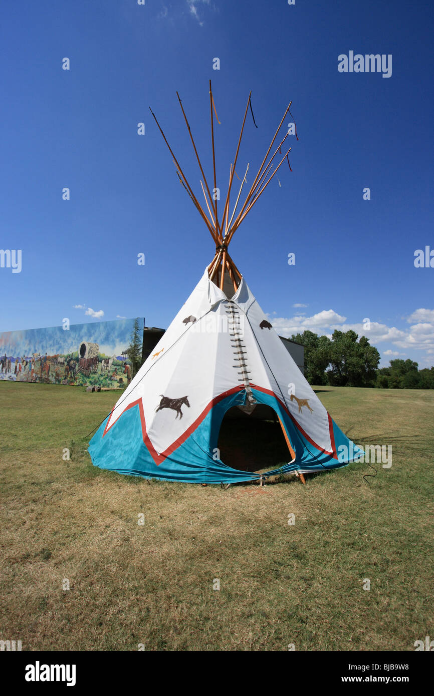 Tee-Pee, Walnut, USA Stock Photo - Alamy