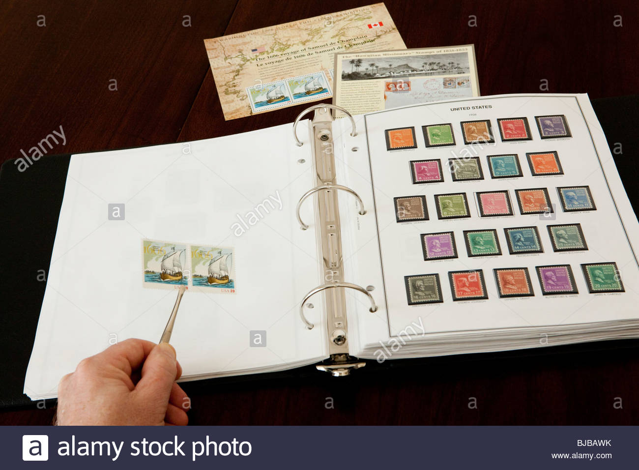 Stamp Collecting High Resolution Stock Photography and Images - Alamy