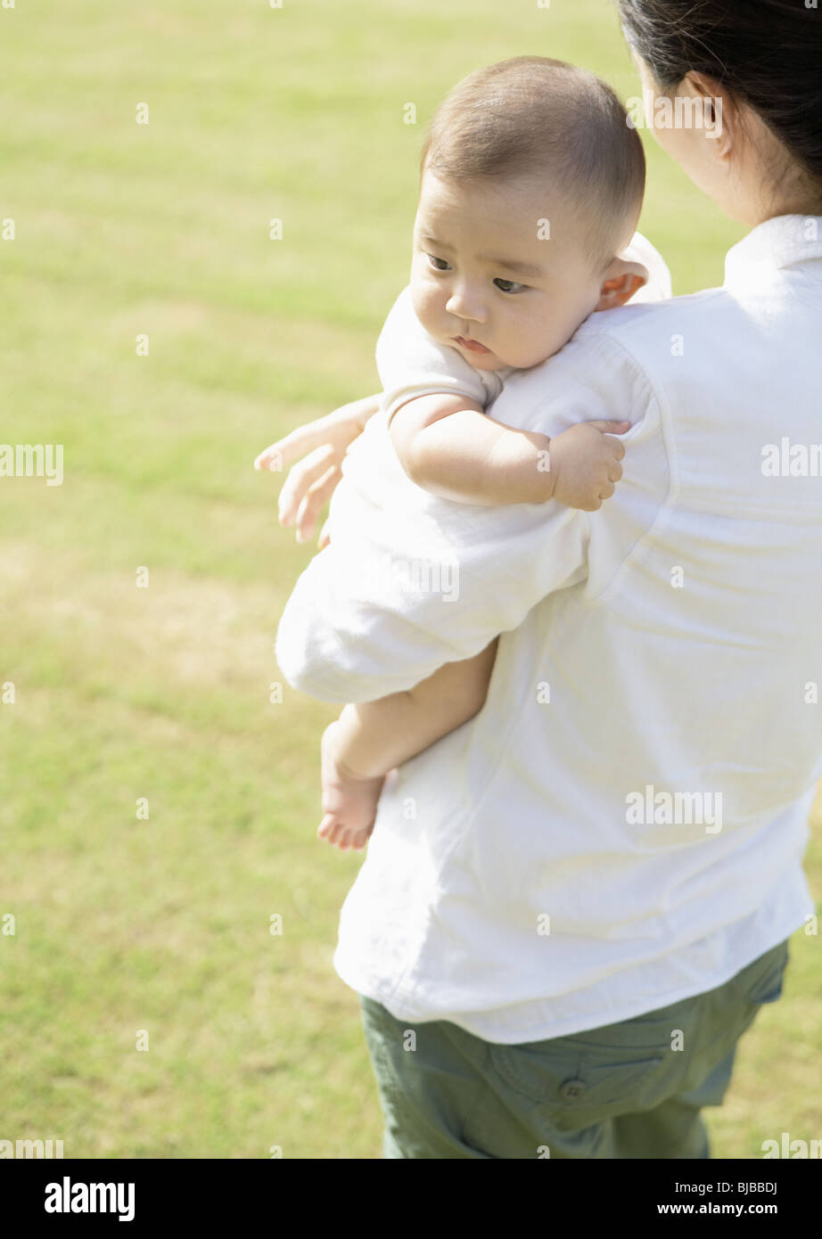 Mother and baby Stock Photo - Alamy