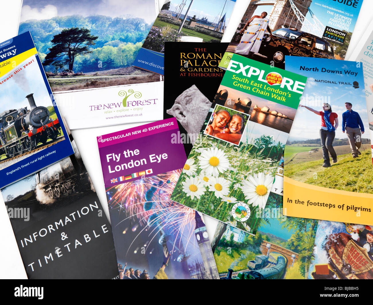 Local Information Guides Stock Photo - Alamy