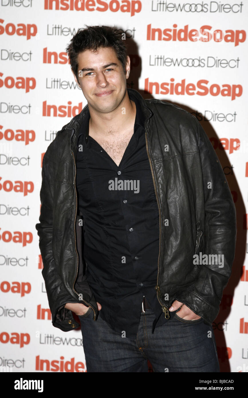 JAKE HENDRIKS 2008 INSIDE SOAP AWARDS GILGAMESH CAMDEN CAMDEN LONDON ...