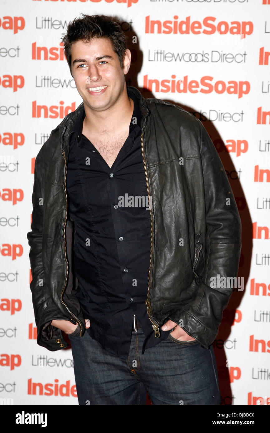 JAKE HENDRIKS 2008 INSIDE SOAP AWARDS GILGAMESH CAMDEN CAMDEN LONDON ...