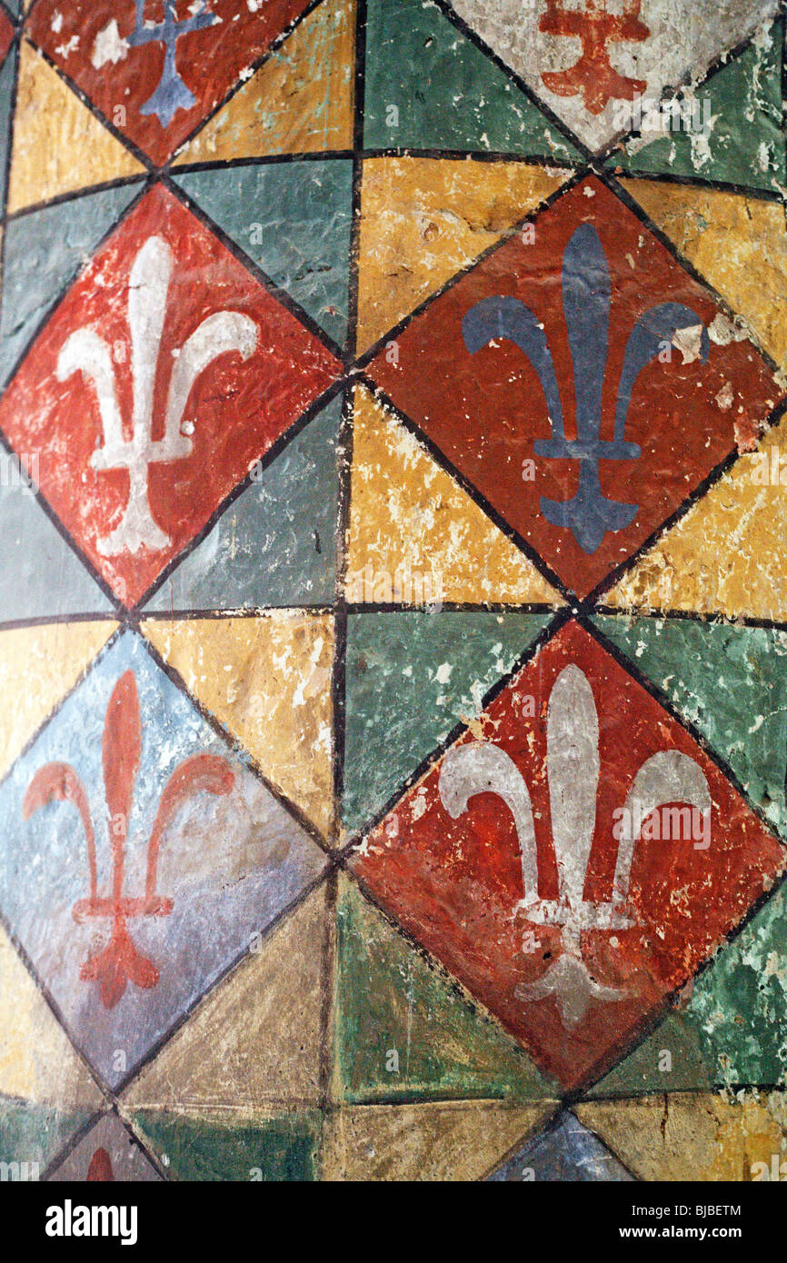 Mural church of sainte radegonde hi-res stock photography and images ...