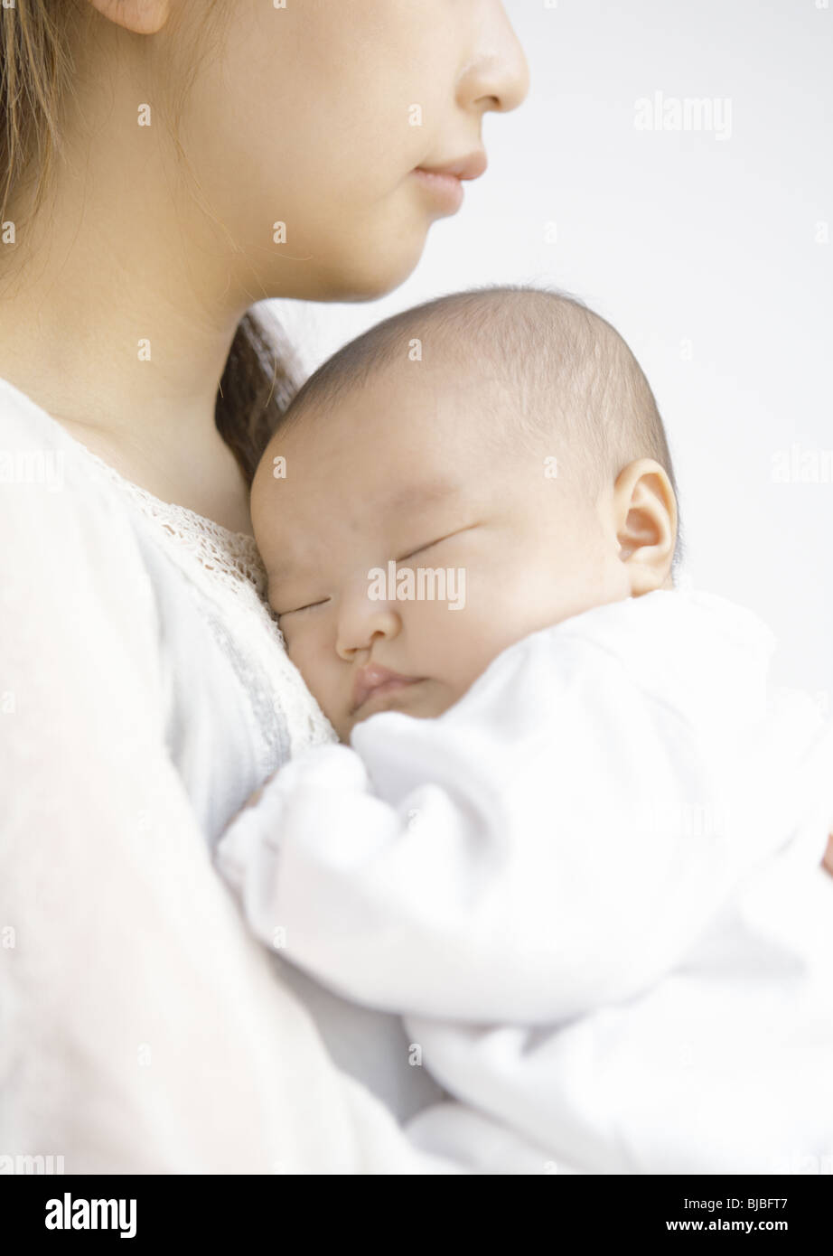 Mother and baby Stock Photo - Alamy