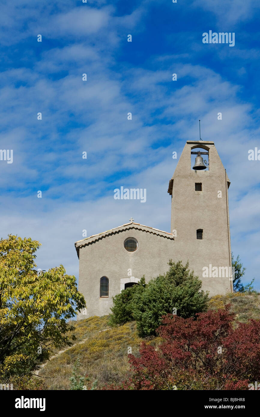 Chapel of Salignac Provence France Stock Photo - Alamy