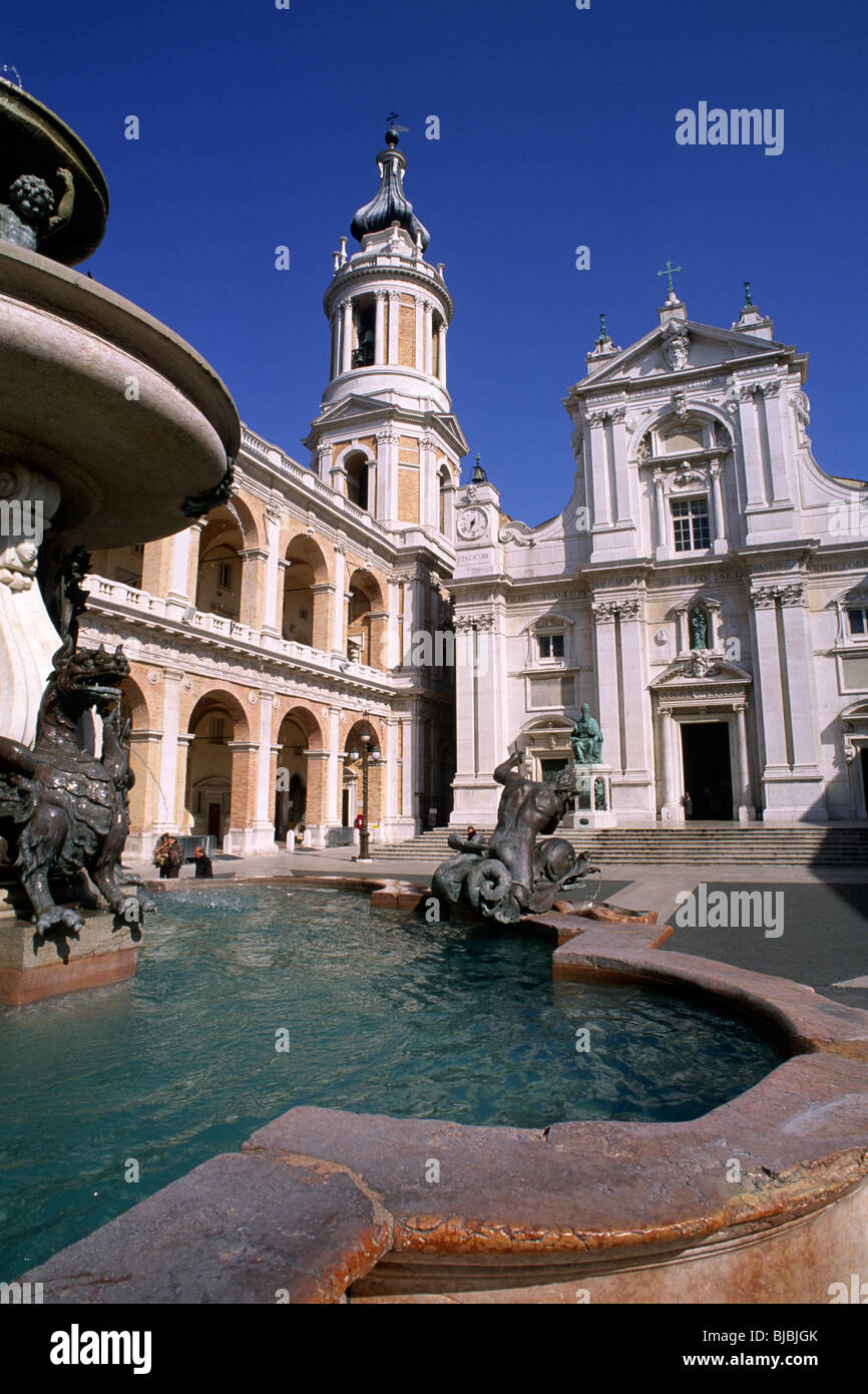 italy, le marche, loreto, sanctuary of the santa casa Stock Photo - Alamy