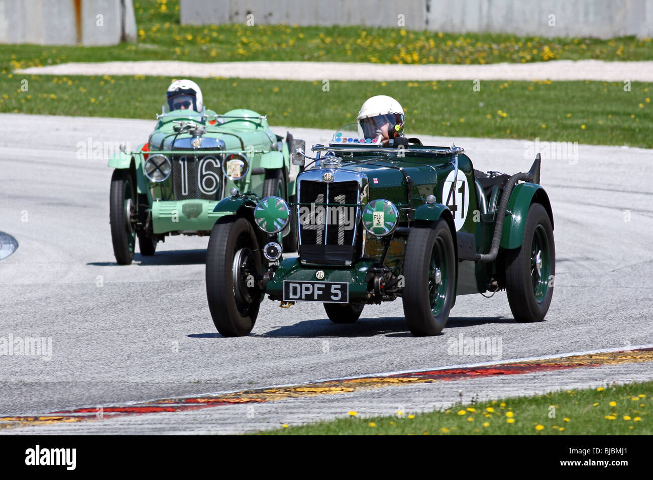 SVRA Vintage Auto Racing Road America Spring 2009 Stock Photo - Alamy