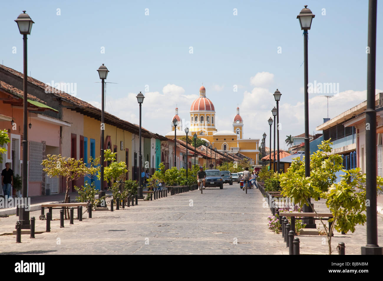 La Calzada is a street with numerous restaurants and bars in Granada ...