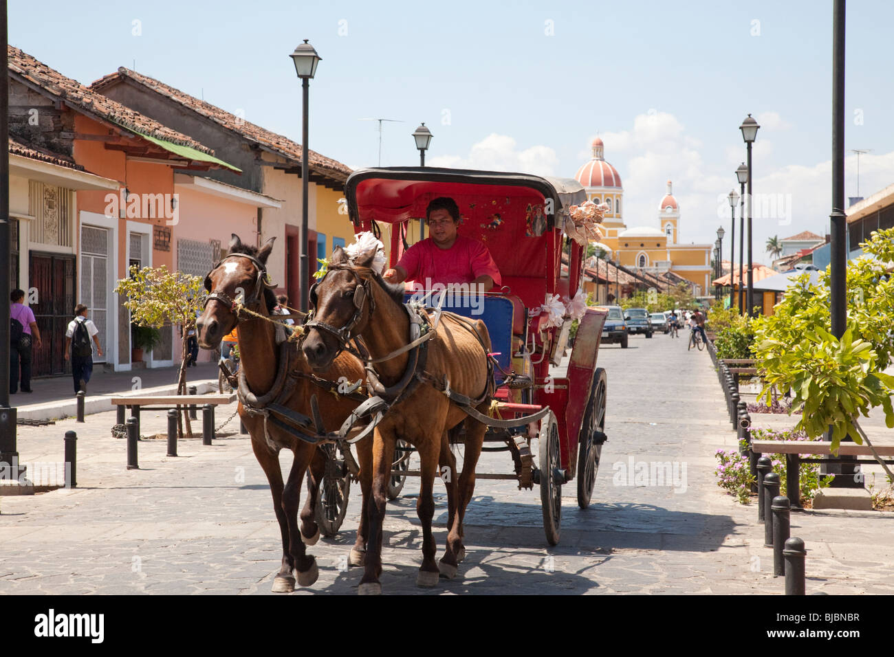 La Calzada is a street with numerous restaurants and bars in Granada ...