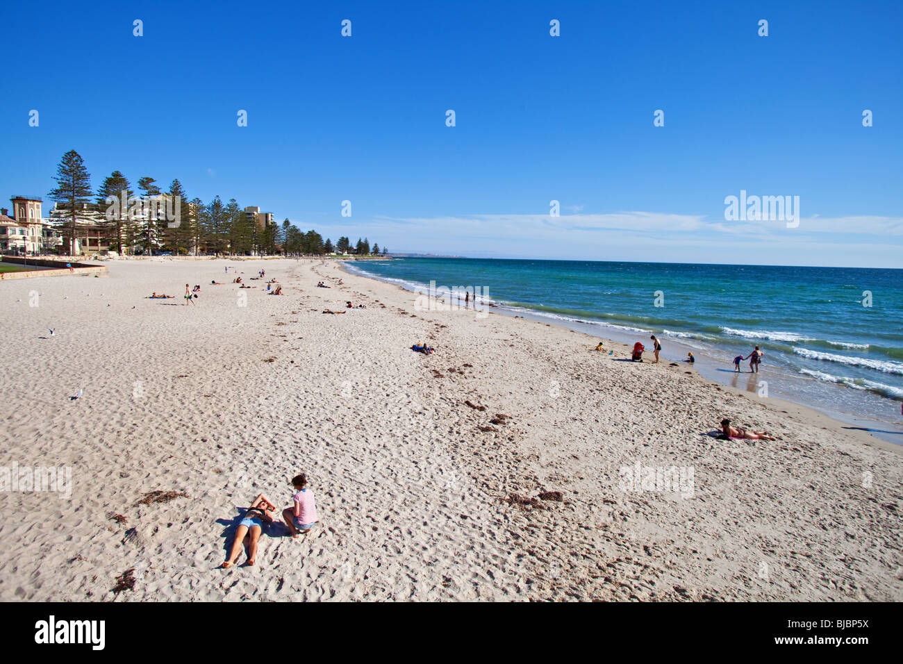 Glenelg beach, South Australia Stock Photo - Alamy