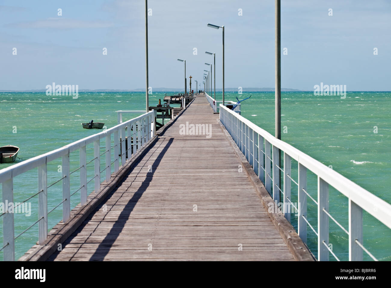 Beachport Jetty, one of the longest in South Australia Stock Photo - Alamy