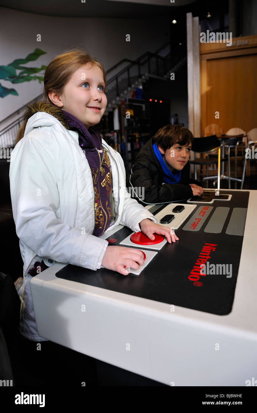 Huge console hi-res stock photography and images - Alamy