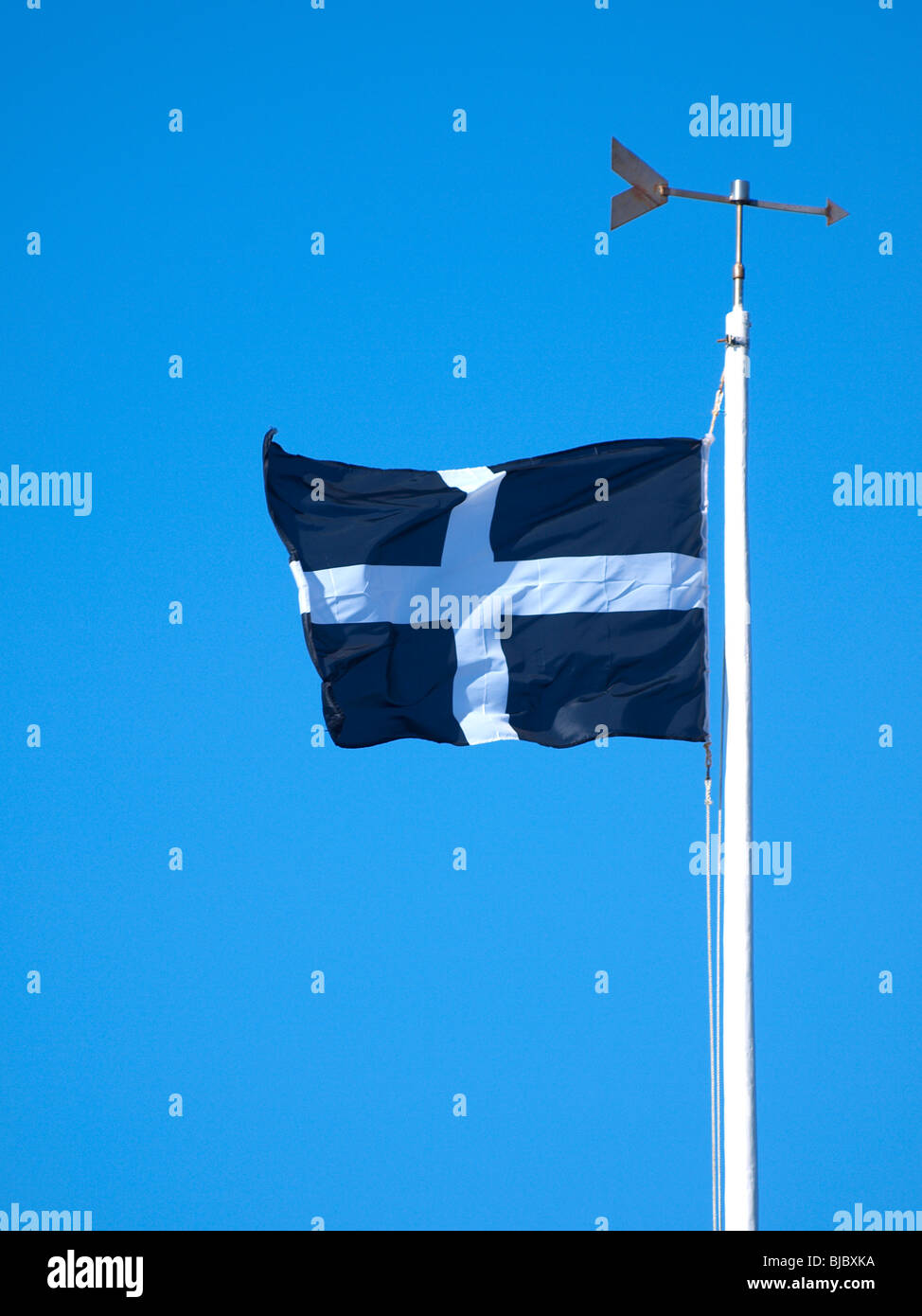 Cornwall flag hi-res stock photography and images - Alamy