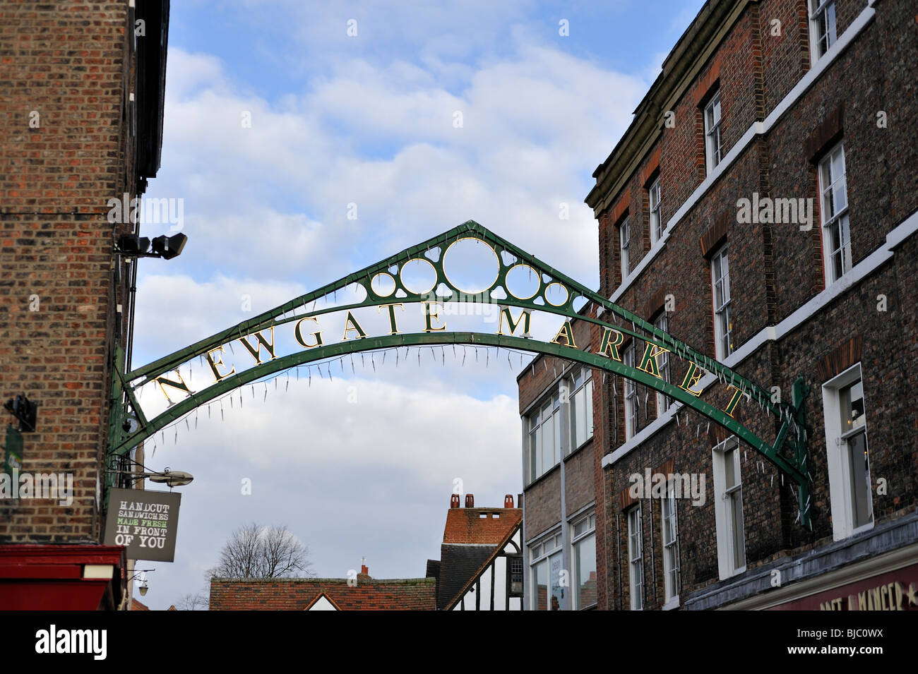 Newgate market york north yorkshire hi-res stock photography and images ...