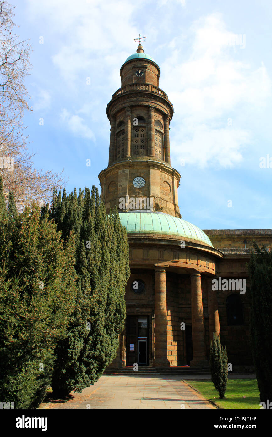 banbury town centre high street oxfordshire england uk gb Stock Photo ...