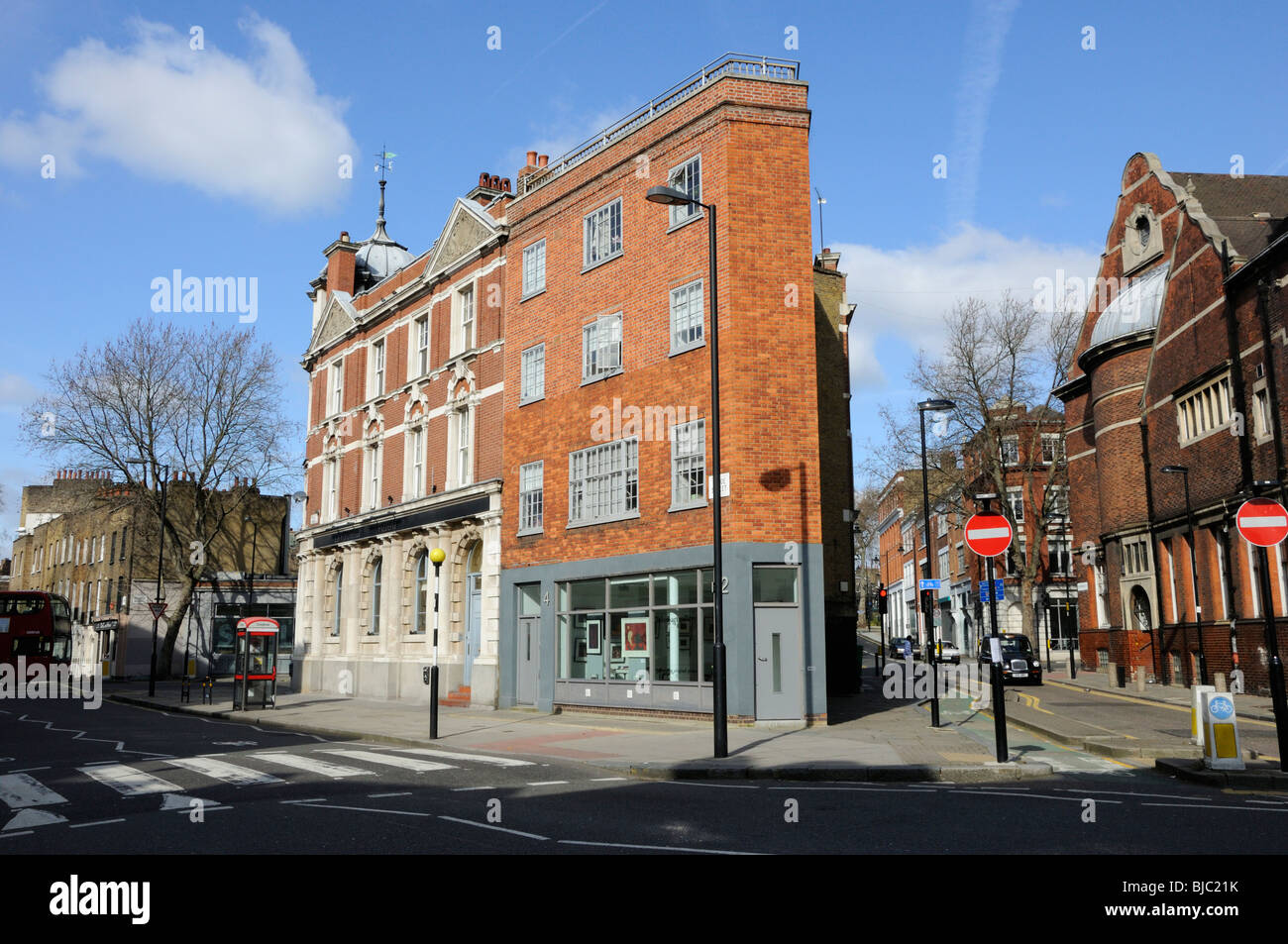 Street Corner With Buildings