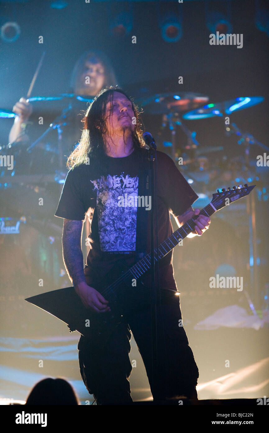 Hypocrisy, Sweden Death Metal Band performs on stage at Diesel Club on ...
