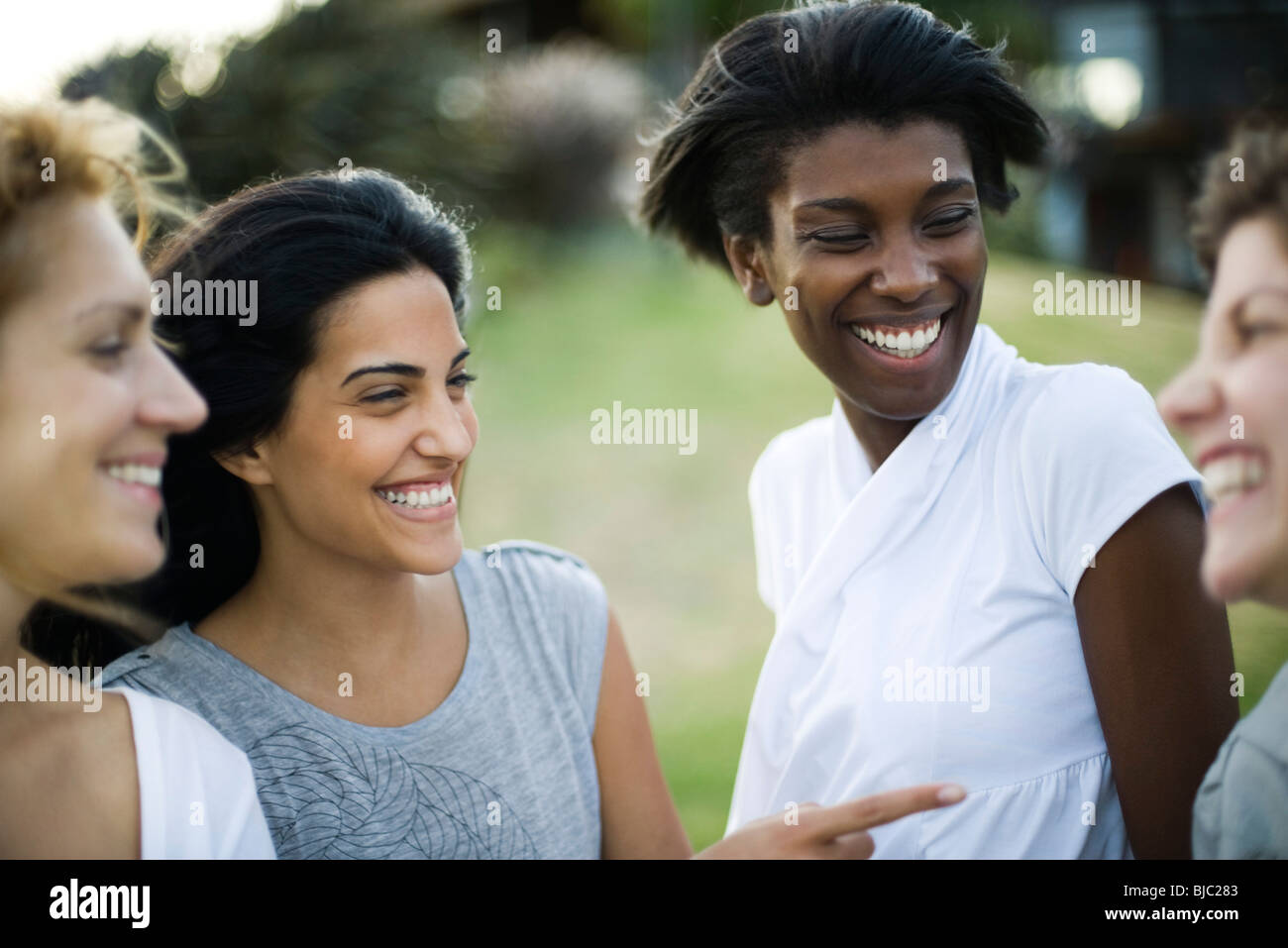 Four friend friends group groups together togetherness hi-res stock ...