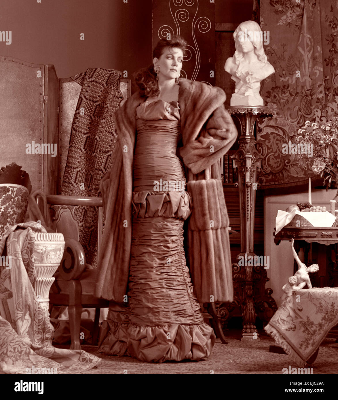 Norris Church Mailer portrait for Lear's magazine Stock Photo - Alamy