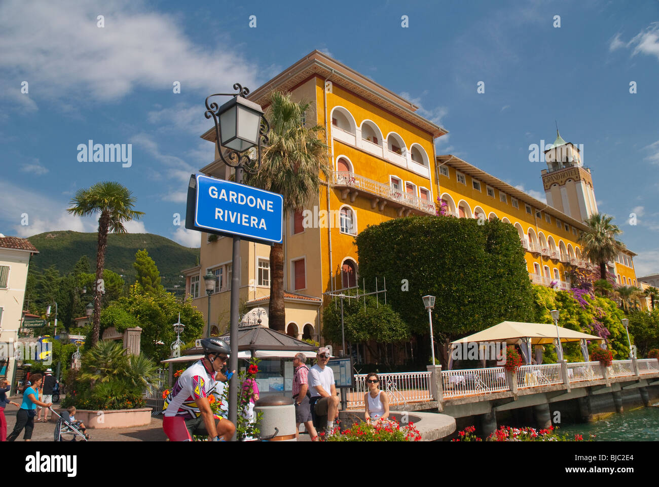 Gardone Riviera on Lake Garda in Northern Italy Stock Photo - Alamy