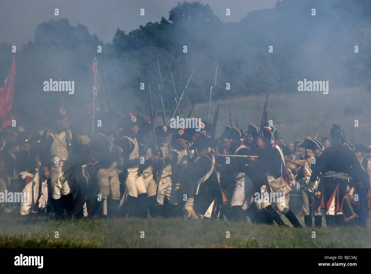 Group Of Soldiers Reenactment High Resolution Stock Photography and ...